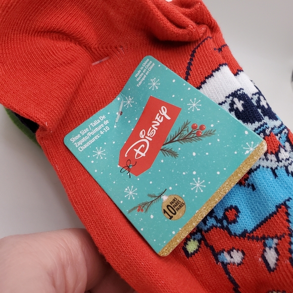 Disney | Accessories | Disney Lilo Stitch Womens Winter Holiday ...